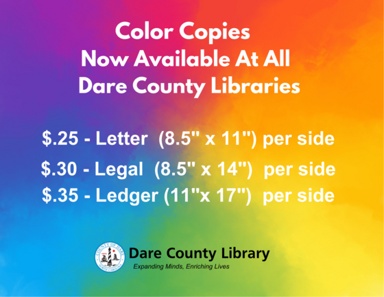 Dare County Library May 2024 Newsletter