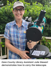 Dare County Library Announces Launch of Library Telescope Program