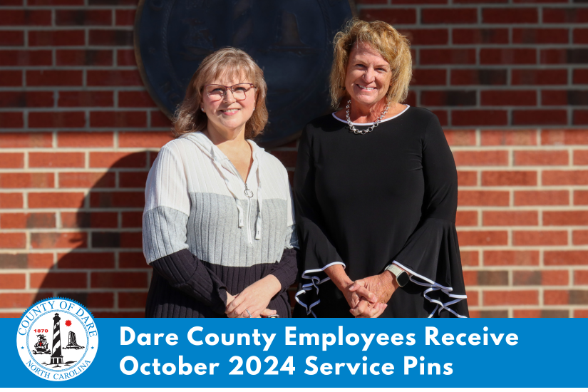 October 2024 Dare County Service Pin Recipients