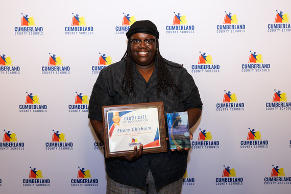 Lucile Souders’ Ebony Chisholm Named 2025 CCS Teacher Assistant of the Year