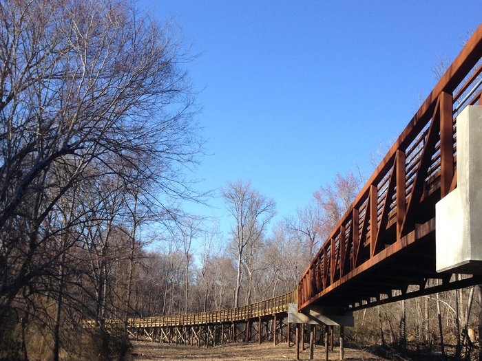 Raleigh Greenways, March 2014
