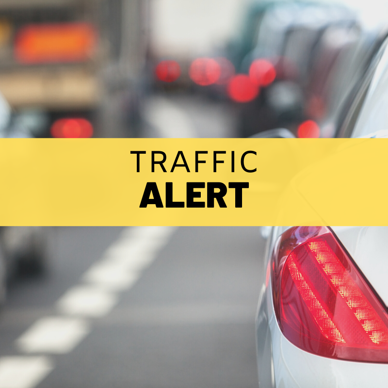 Traffic Alert: Traffic Pattern Change on Whitaker Mill Road