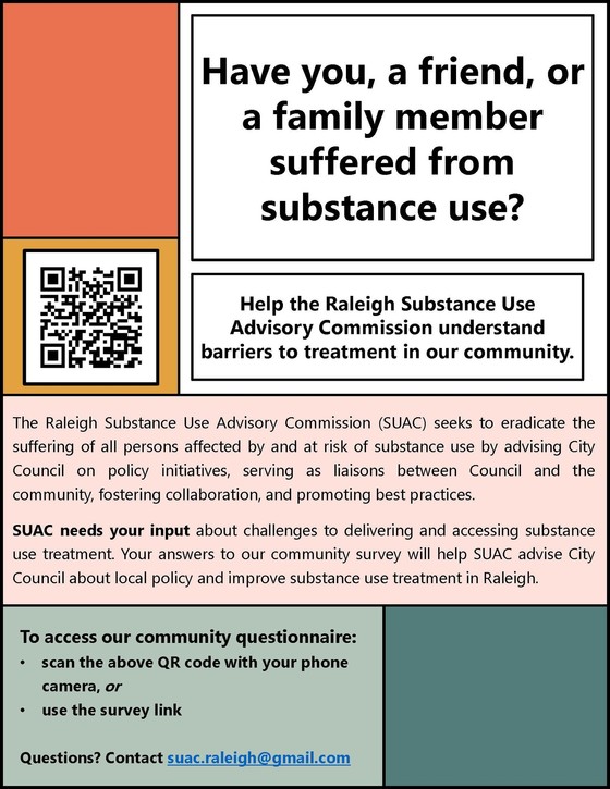 Share Your Input: Substance Use Advisory Commission Survey