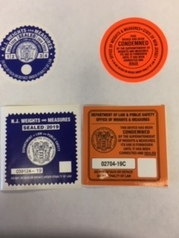 Weights & Measures issues new inspection stickers