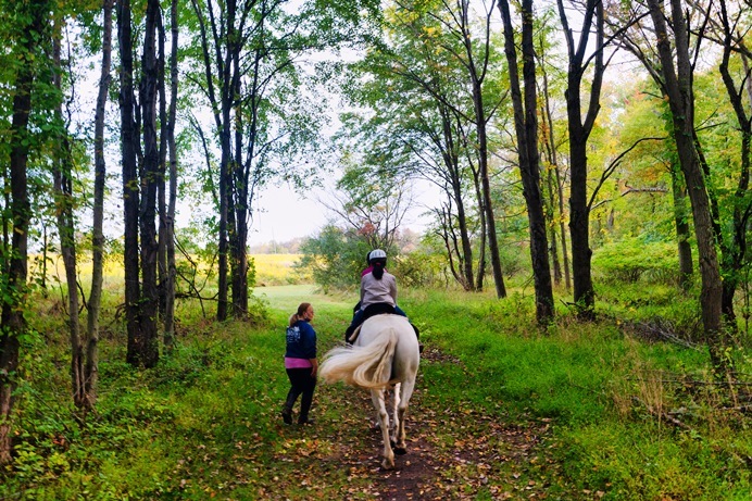 Saddle up! Mercer County Stables offers trail rides