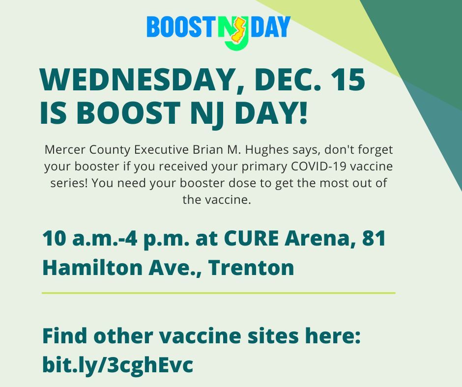 Mercer Hosts 'Boost NJ' Clinic Dec. 15 at CURE Arena