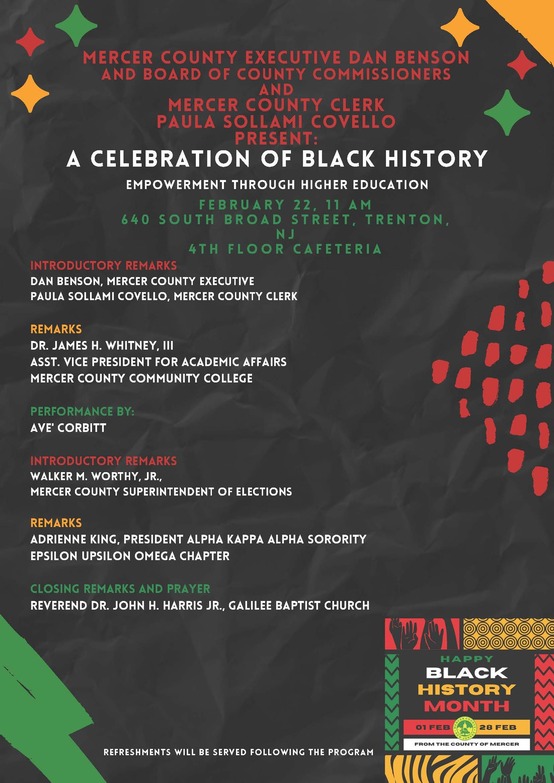 Mercer County Black History Program