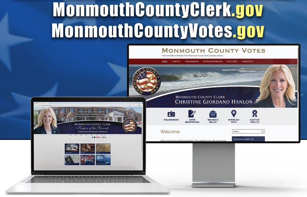 Monmouth County Update from Clerk Christine G. Hanlon - Monmouth County ...