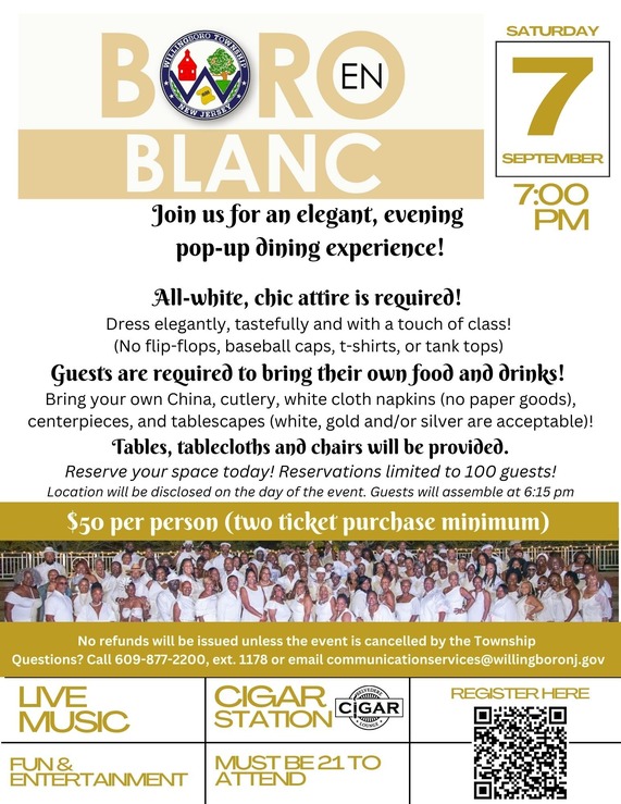 BORO EN BLANC TICKETS NOW ON SALE!