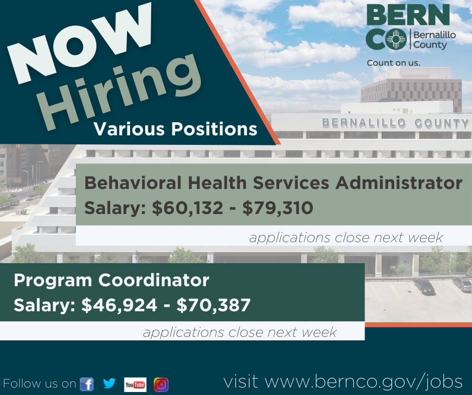 BernCo at a Glance | Sept. 7, 2022