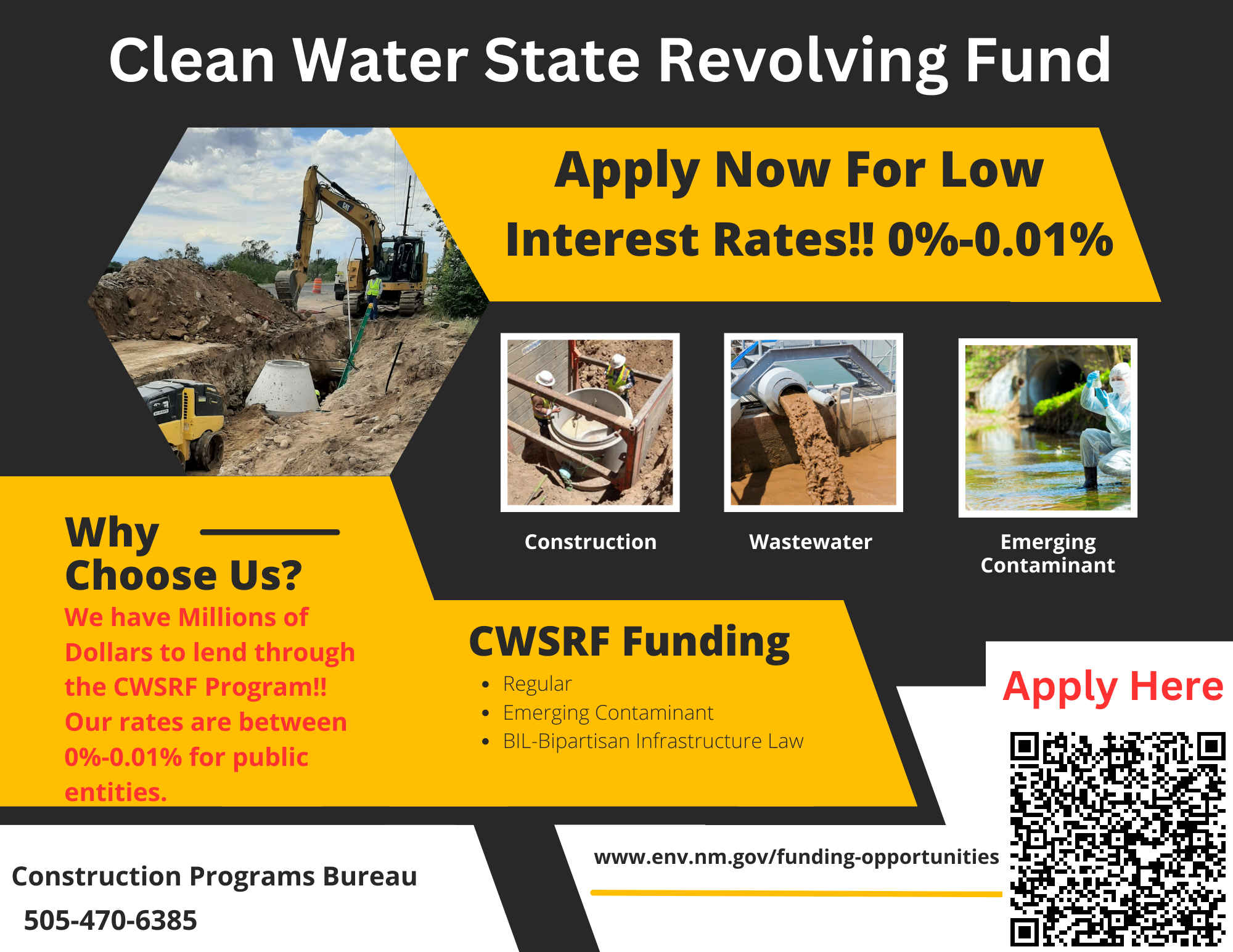 Low Interest Rates for Clean Water State Revolving Fund Loans, Apply ...