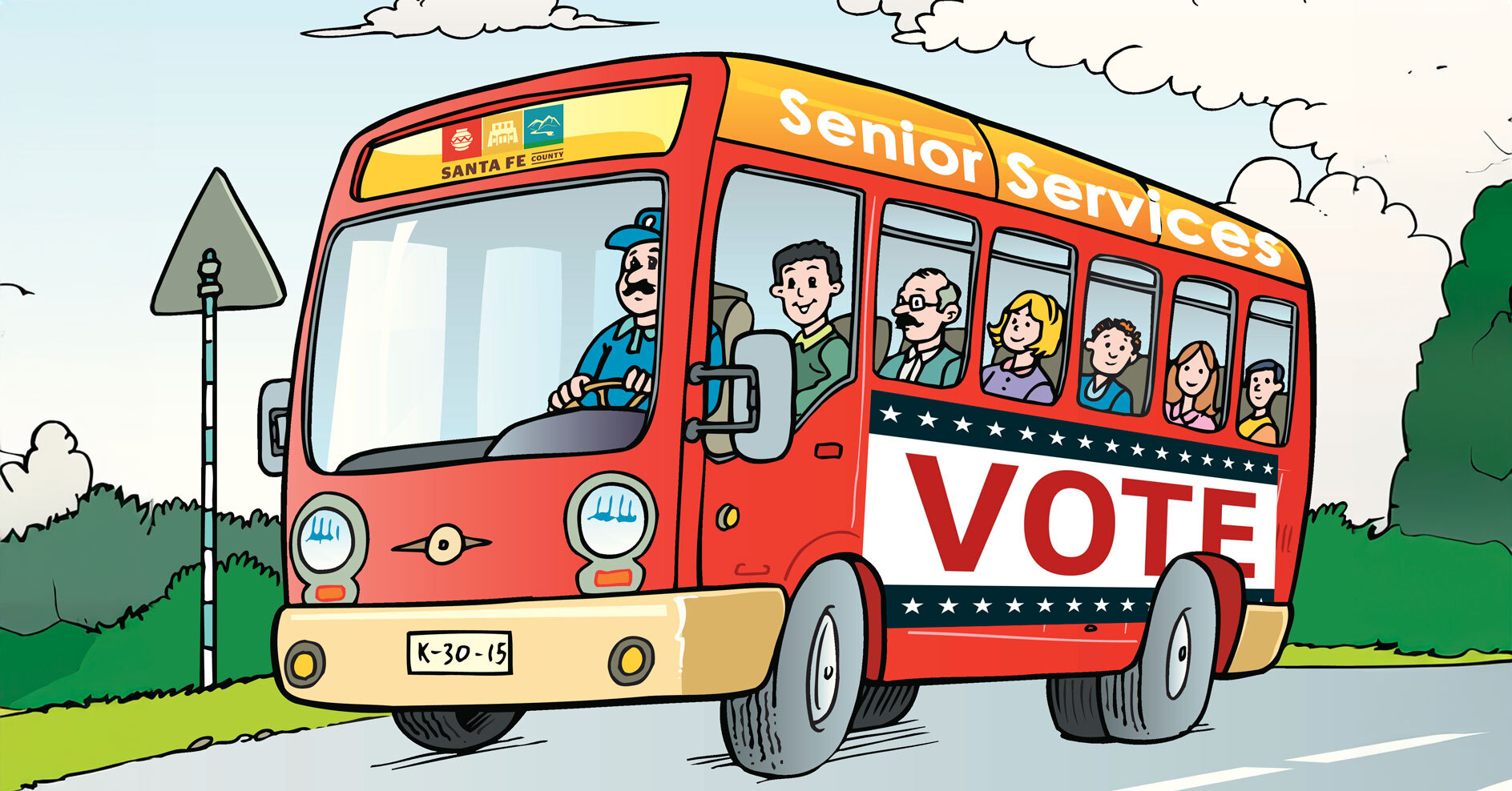 Request a Ride: District 1 Seniors at El Rancho Senior Center Offered ...