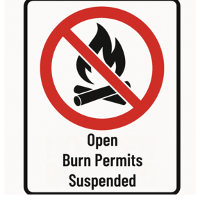 County Fire Marshal Suspends Open Burning Permits to Protect Lives and ...