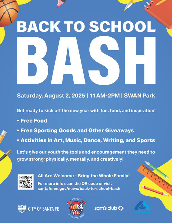 OED E-Blast: Back to School Bash – A Community Celebration for Santa Fe ...