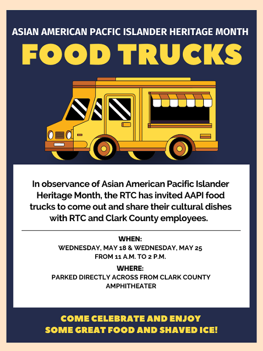 AAPI Heritage Appreciation Month - Featuring Cultural Food Trucks