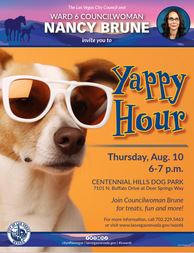 YOU'RE INVITED to our Yappy Hour!