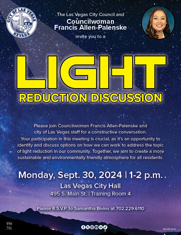 You're Invited to the Ward 4 Light Reduction Discussion Sept. 30