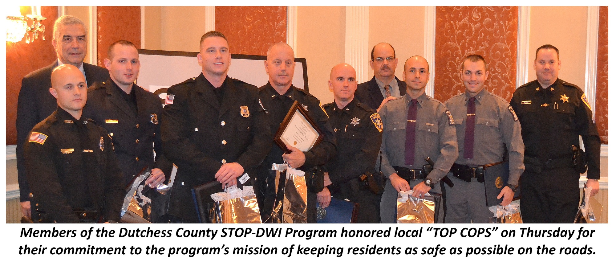 21st Annual STOP-DWI Law Enforcement Awards Honor Local “TOP COPS”