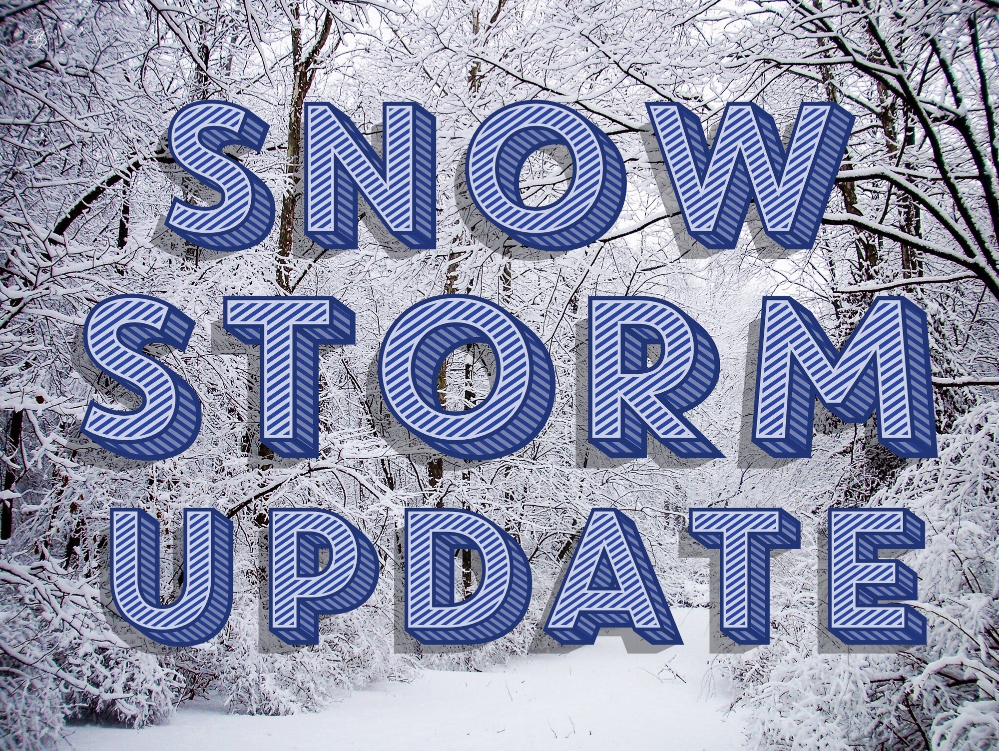 Winter Storm Update - 2:15pm