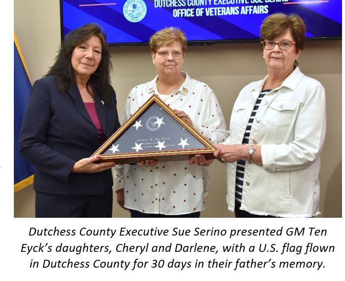 Serino Recognizes Poughkeepsie’s George Ten Eyck at ‘Honor-A-Veteran ...