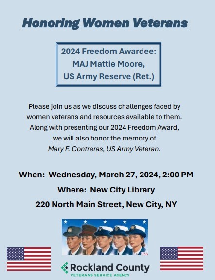 FOR PLANNING PURPOSES: Freedom Award Ceremony