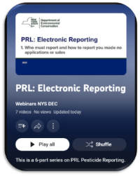 Changes in the Pesticide Reporting Law (PRL) - DEC Releases Videos on ...