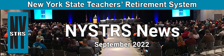 NYSTRS News for September 2022