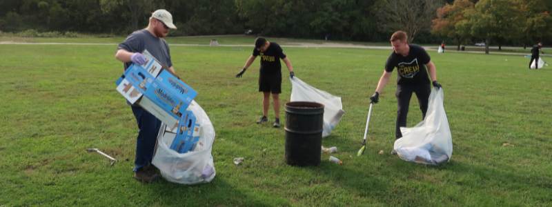 Keeping Parks Clean, The Columbus Classic and Kids Being Kids!