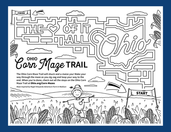 TourismOhio Launches First-Ever Ohio Corn Maze Trail