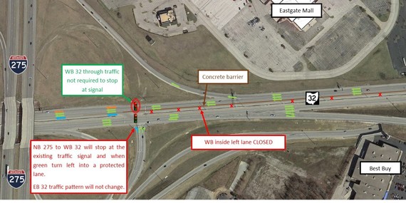 REMINDER - SR 32 Traffic Pattern and Signal Adjustments Require Lane ...