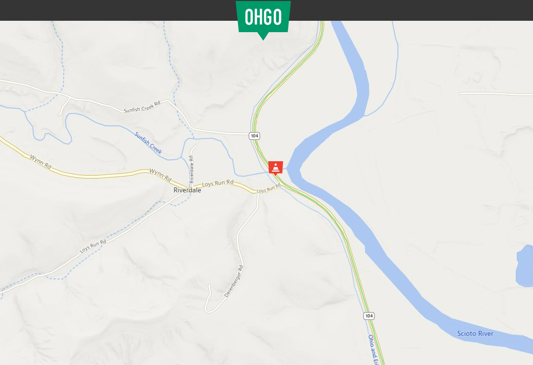 PIKE COUNTY: S.R. 104 Closed at Loys Run Road Until Further Notice