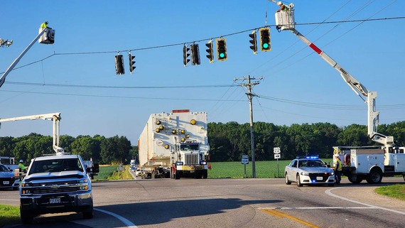 14TH SUPER LOAD TO MOVE THROUGH ADAMS AND SCIOTO COUNTY
