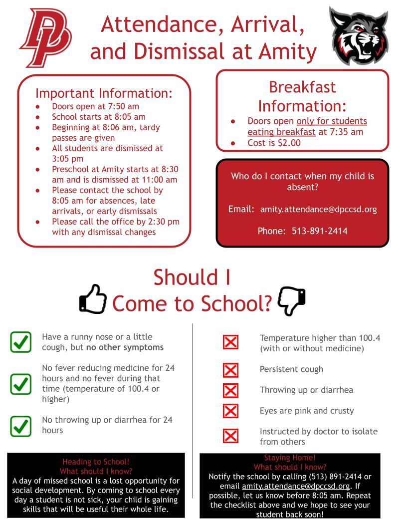 ATTN Amity Parents: Welcome to the 2024-25 School Year! | Post Detail