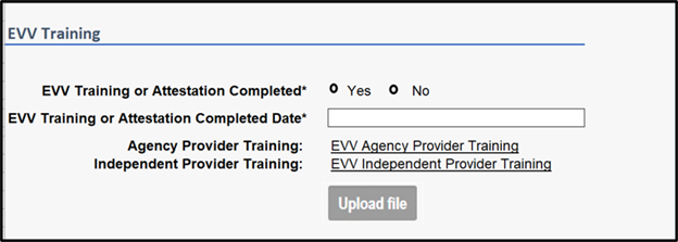 Electronic Visit Verification