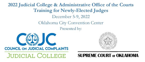 2022 Judicial College & Administrative Office of the Courts Training ...