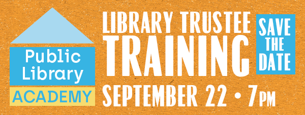 Save the Date! Trustee Training