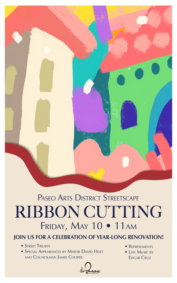 You're Invited: Paseo Arts District Streetscape Ribbon Cutting