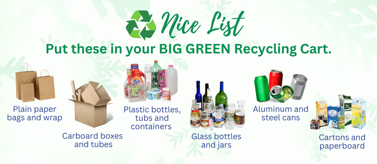 What's on Santa's Recycling Naughty and Nice list?