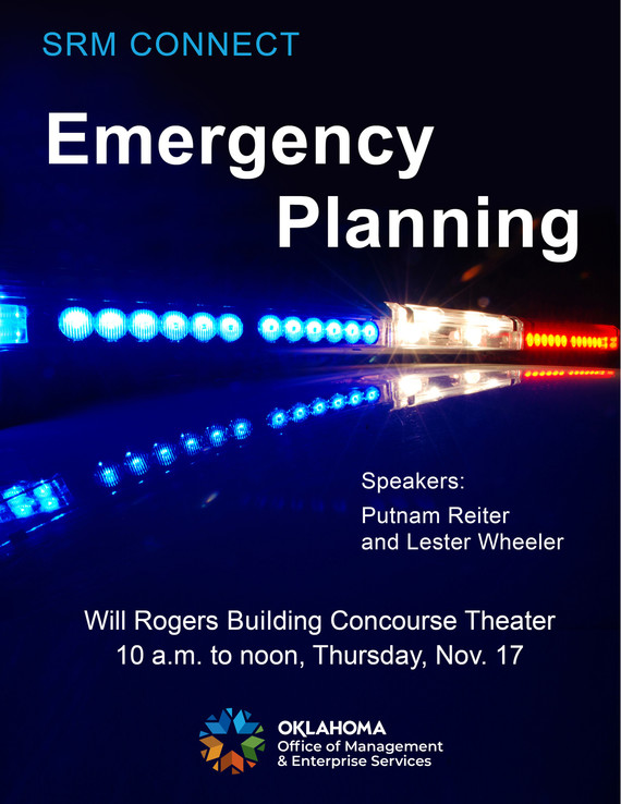 November SRM Connect – Emergency Planning