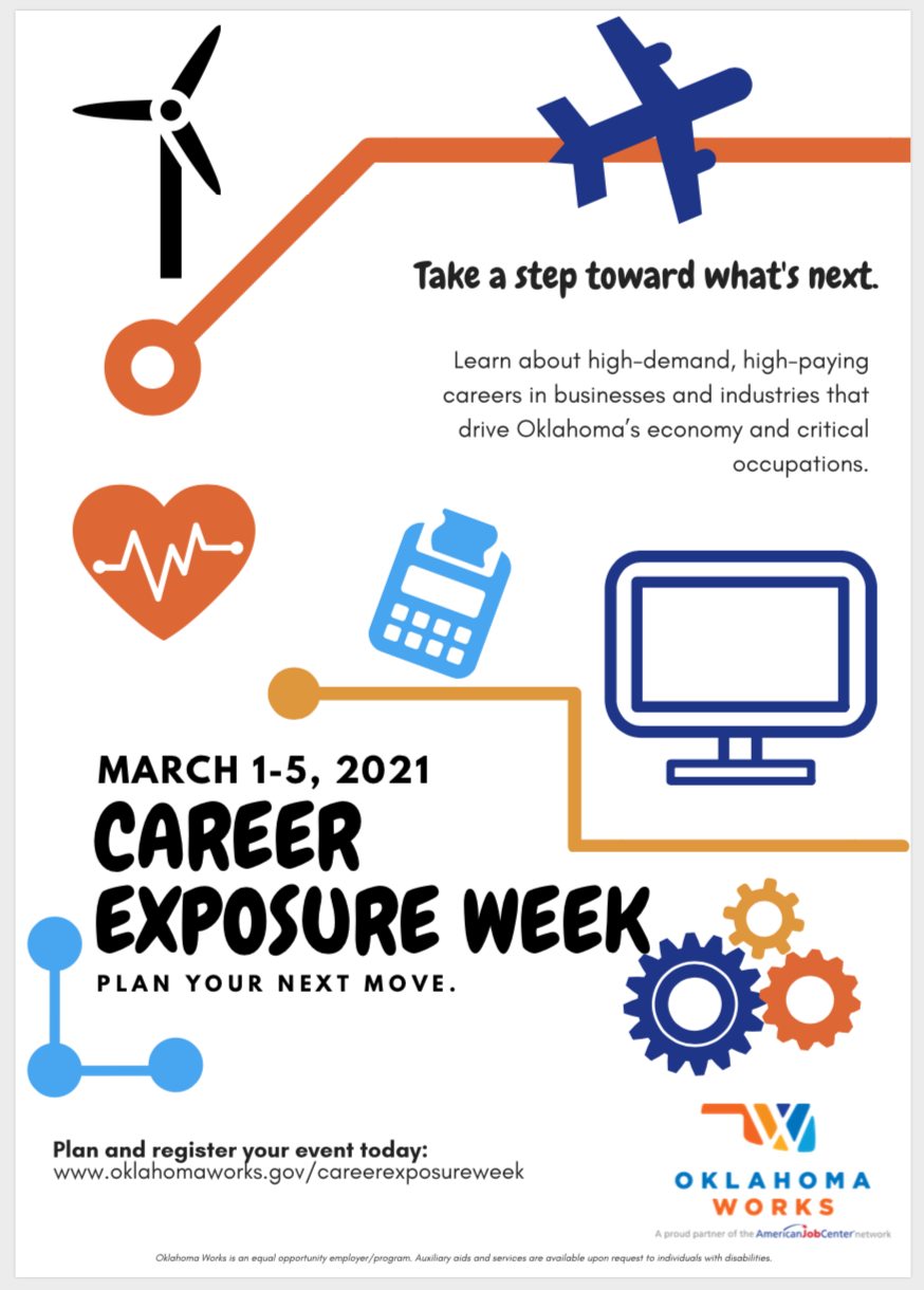 Register Today! Oklahoma Career Exposure Week