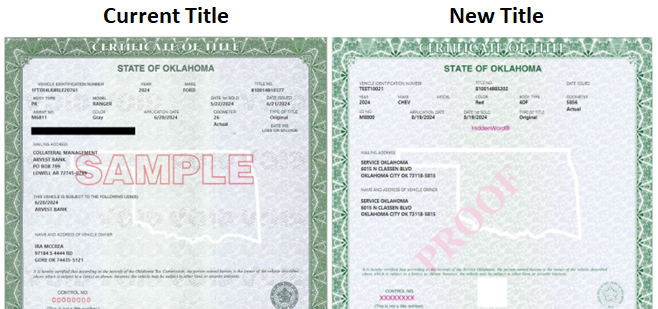 Redesigned Title Stock Ready