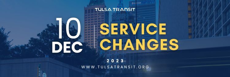 Service Changes in 10 DAYS!