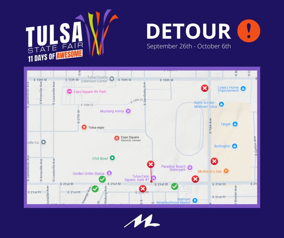 Detour: Tulsa State Fair