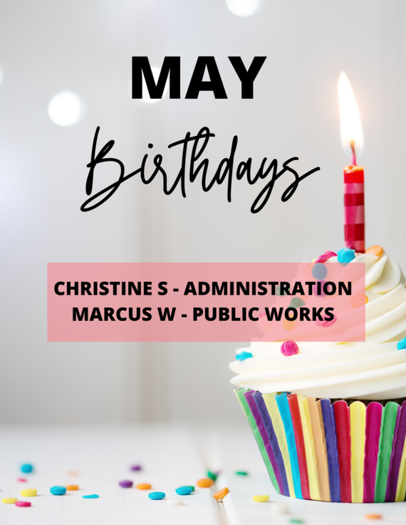 May 2025 Staff Newsletter