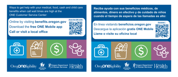 This is the OregONEligibility Weekly Update for the week of October 23 ...