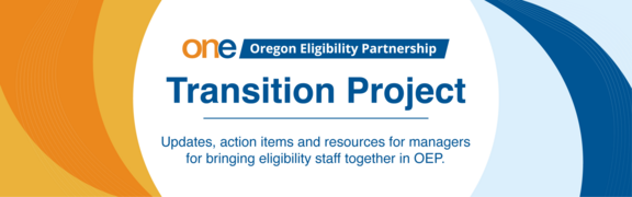 OEP Transition Project Update - October 17, 2024