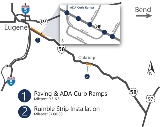 OR 58 Summer Construction