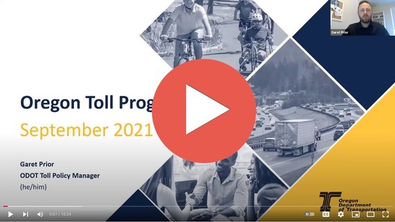 Oregon Toll Program: October 2021 Newsletter