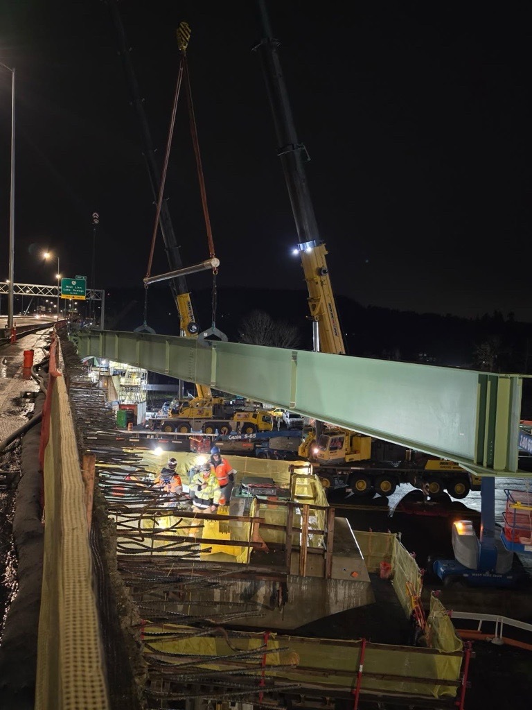 I-205 Abernethy Bridge Project: OR 99E overnight closures finished for ...