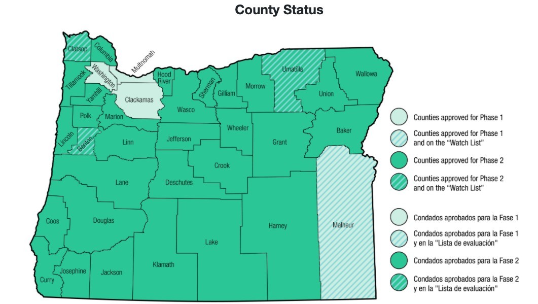 Coronavirus and Wildfire Update: Oregon Surpasses 600 Deaths as Cases Rise